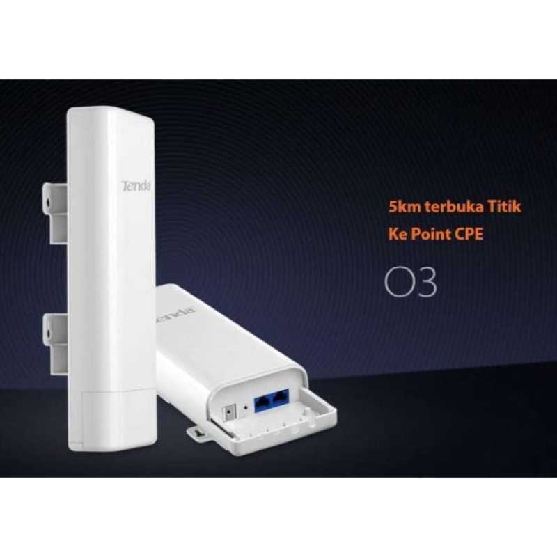 Jual TENDA O3 5km Outdoor Point To Point CPE - TENDA 03 Wireless Router ...