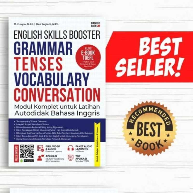 Promo Buku Bahasa Inggris English Skill Booster Grammar, Tenses ...