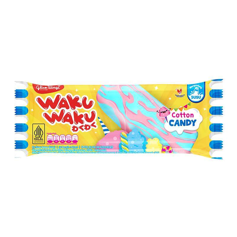 Jual Glico Wings Waku Waku Cotton Candy 60ml Di Seller Jc Supermarket ...
