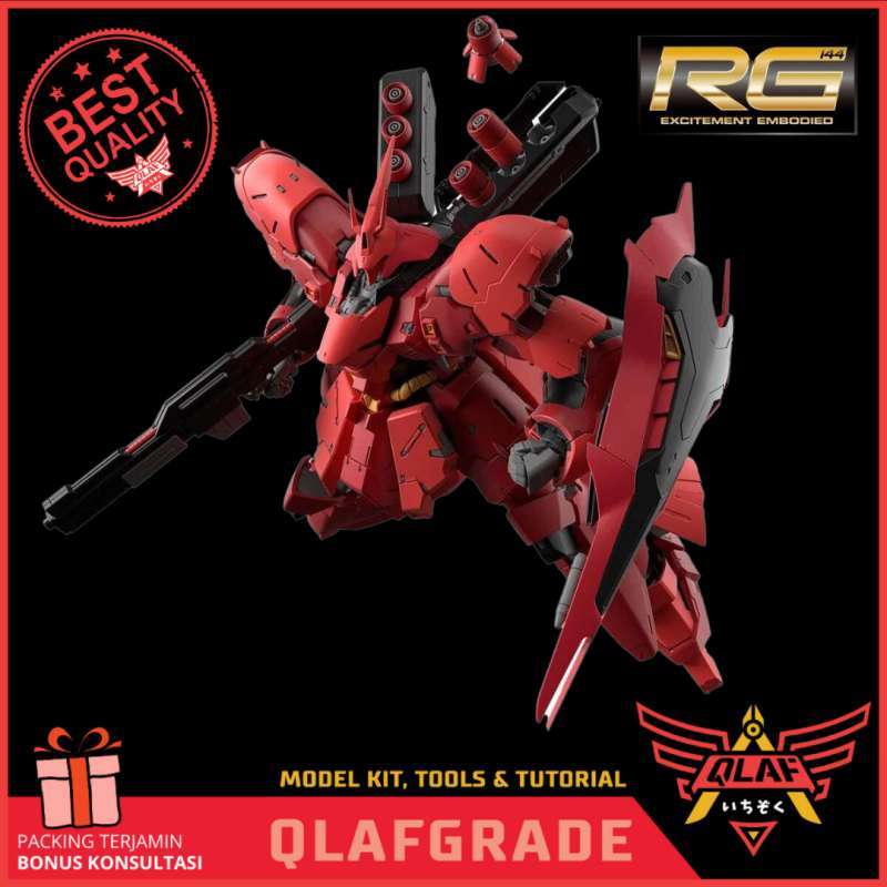 Jual Rg Sazabi Bandai 1/144 Real Grade Gundam Di Seller Qlaf Grade ...