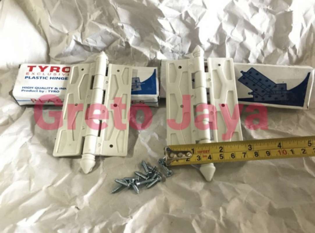 Jual Engsel Plastik Pintu Pvc Kamar Mandi Toilet Plastic Hinges ...