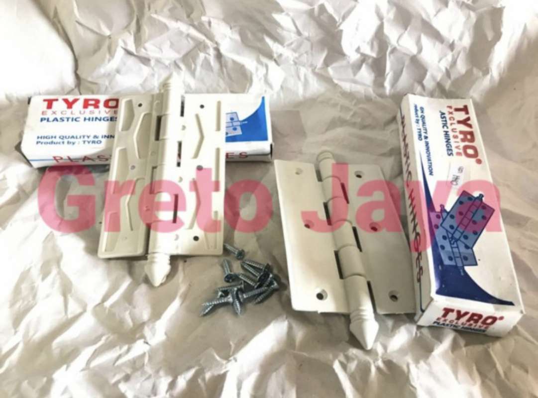 Jual Engsel Plastik Pintu Pvc Kamar Mandi Toilet Plastic Hinges ...