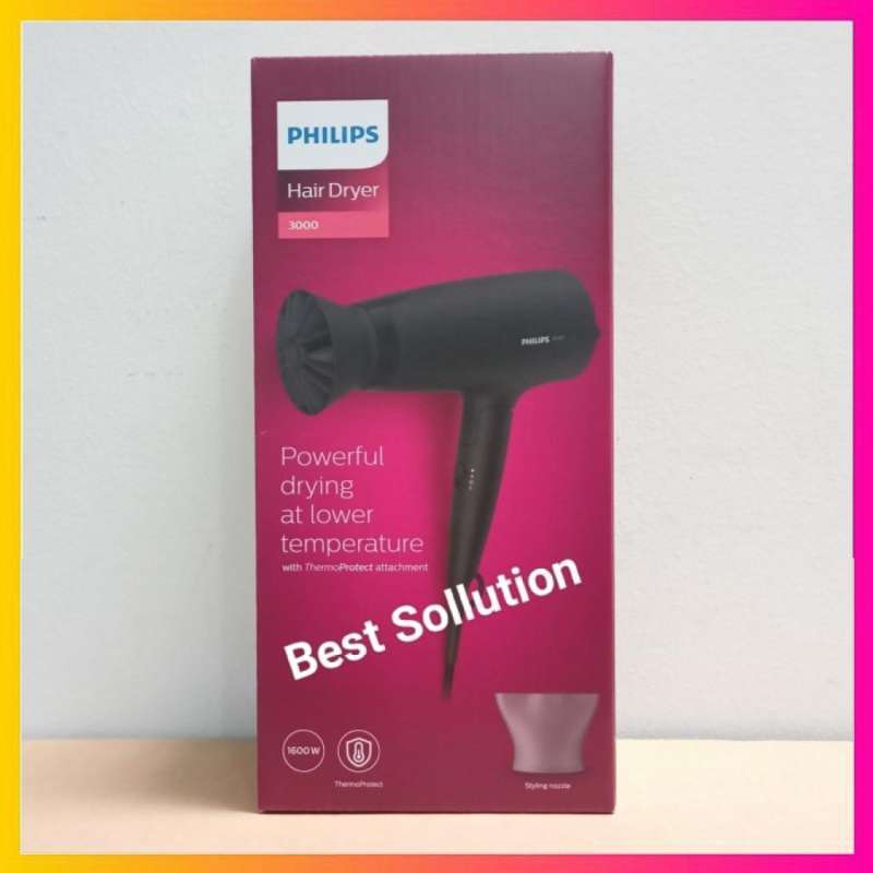 Jual Philips Foldable Hair Dryer Bhd308 Garansi Resmi Bhd 308 Bhd-308 Kode Br08 di Seller ...