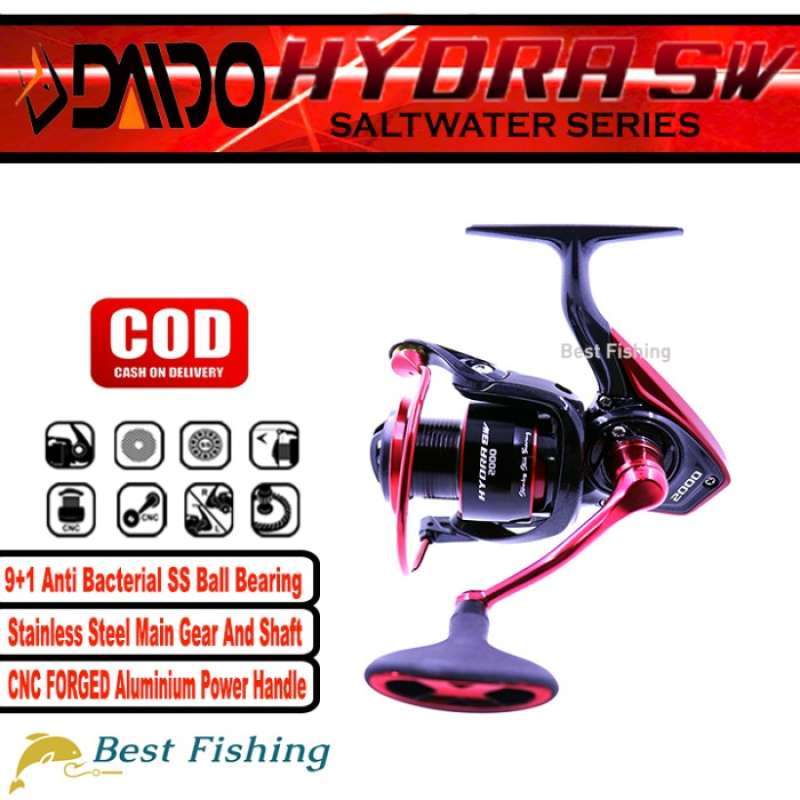 Promo Reel Pancing Daido Hydra Spin Sw Ukuran 1000 2000 3000 4000 6000 ...