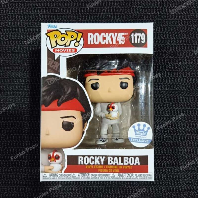 Promo Funko Pop! Rocky Balboa 45th Anniversary : Rocky Balboa with ...