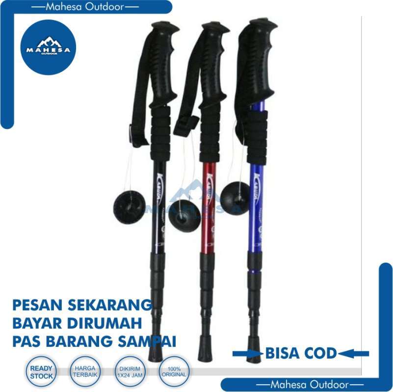 Jual Tongkat Gunung Lurus Tracking Pole Stick Stylish Trekking Pole ...