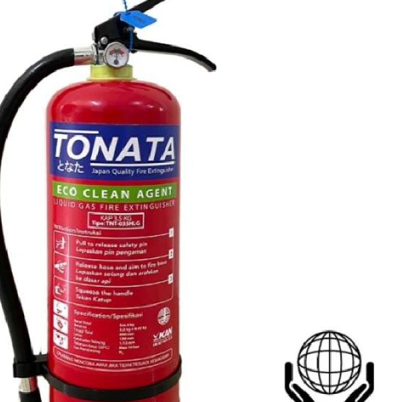 Promo Apar 3.5 Kg Tonata Clean Agent Eco Liquid Gas / Set Komplit ...
