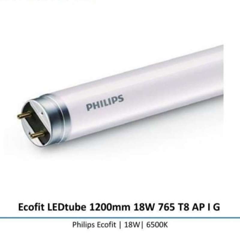 Jual Philips Ledtube Led Tube Ecofit 18w 1200mm T8 Tl Led 18 Watt Ap I ...
