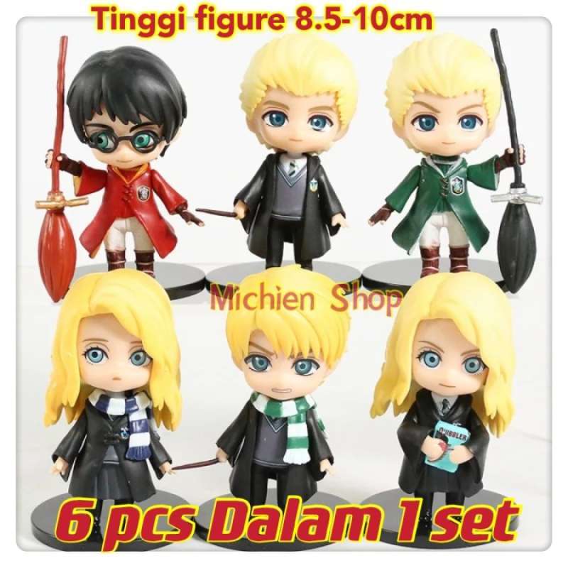 Promo Action Figure Harry Potter Ron Weasley Hermione Granger SET 6 PCS ...