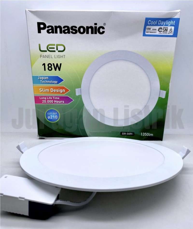 Promo LED DOWNLIGHT PANEL 18W 18 W 18Watt 18 WATT PANASONIC BULAT ...