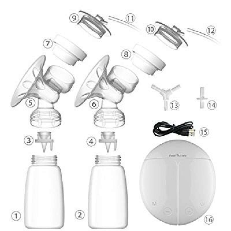 Jual Pompa Asi Elektrik Double Pump Pumping Asi Bayi Ganda Dua Tabung ...