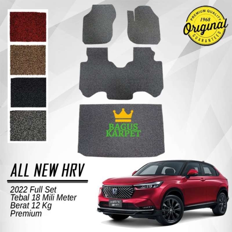 Promo Karpet Bihun Mie Mobil Honda All New HRV 2022 Full Set Model ...