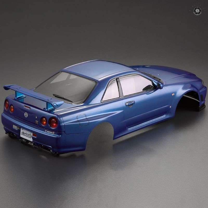 Jual G&m Killerbody 1/10 Nissan Skyline Gtr R34 Finished Shell Body ...