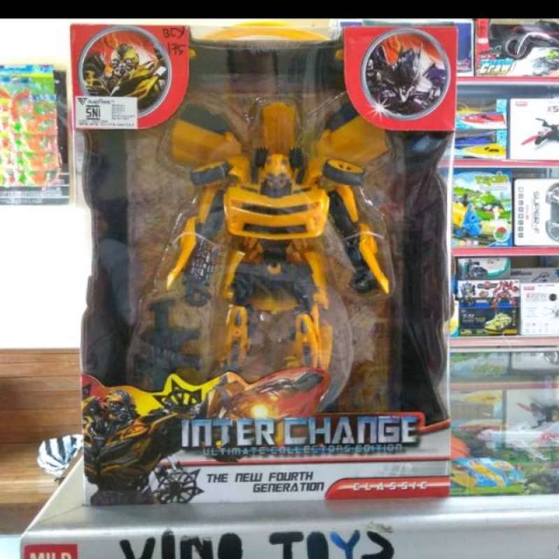 Jual robot interchange ultimate collectors edition bumblebee ...