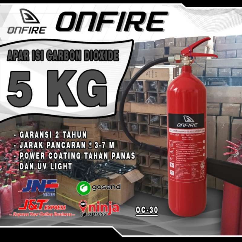 Promo Alat Pemadam Kebakaran (Apar)Co2 5Kg - Onfire - Multicolor Semua Ukuran Diskon 33% di ...