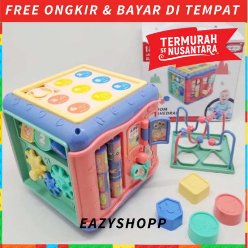 Promo Mainan Kado Anak Bayi Baby Edukasi 6 7 8 9 Bulan 1 2 3 4 Tahun ...
