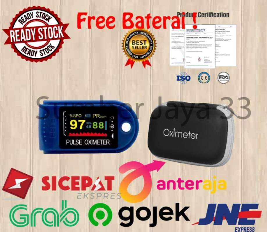 Promo Oximeter Fingertip General Care Onemed Bukan Omron + Tas Sarung Diskon 23% di Seller RIFAH ...