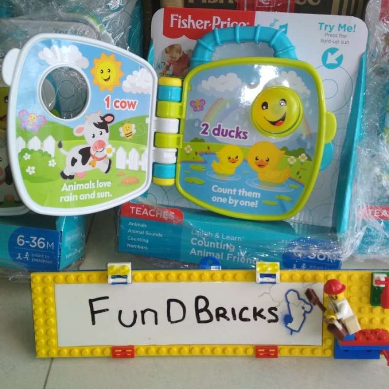 Jual Fisher Price Laugh Learn Counting Animal Friends Di Seller Meedina ...