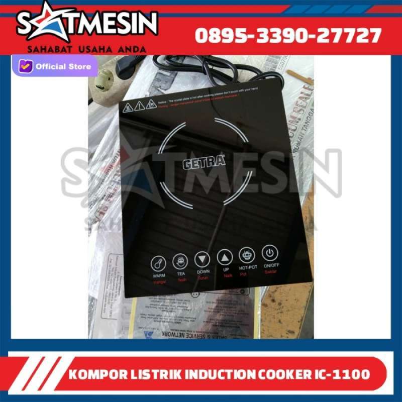 Promo Kompor Listrik Induction Cooker Getra Ic-1100 Diskon 23% di ...
