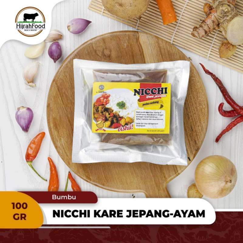 Jual Nicchi Kare Jepang Ayam / Japanese Curry Paste - Kari Non Msg ...
