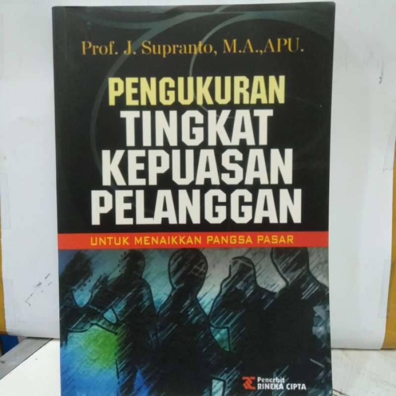 Promo Buku Pengukuran Tingkat Kepuasan Pelanggan Diskon 23% di Seller ...