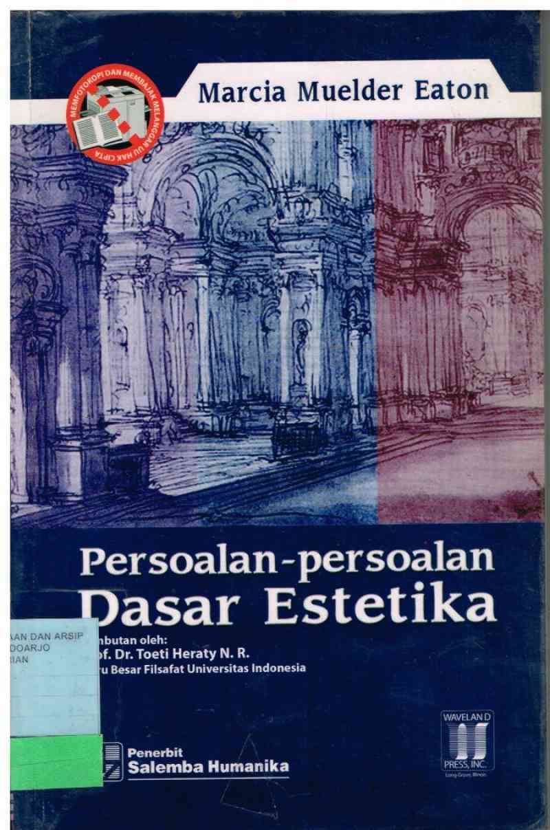 Promo Salemba Empat Persoalan-Persoalan Dasar Estetika Diskon 23% di ...