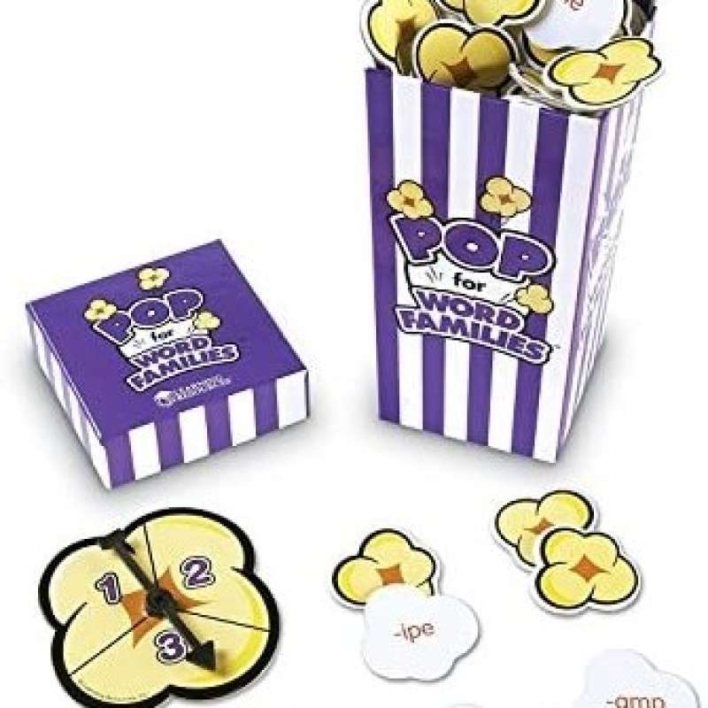 Promo Learning Resources POP for Word Families Game, Word Families ...