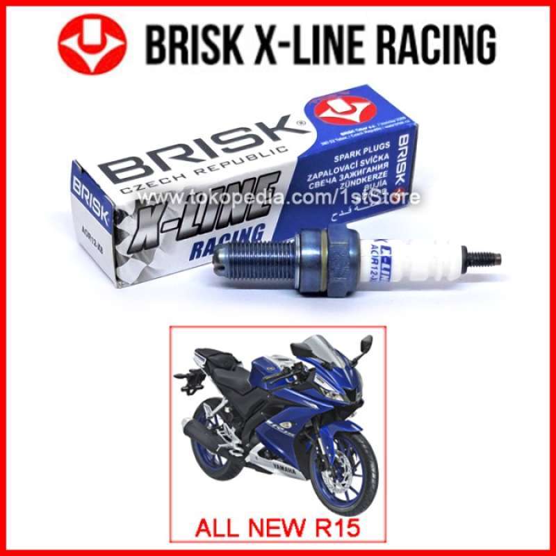 Promo Busi Brisk X-Line All New R15 V3 VVA XLine Racing AOR12 X8 ...