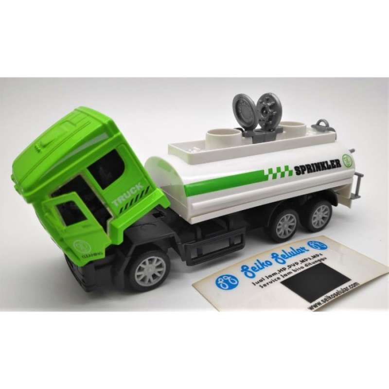 Promo Toy Addict Water Tank Truck Miniatur Truk Tangki Air Diecast ...