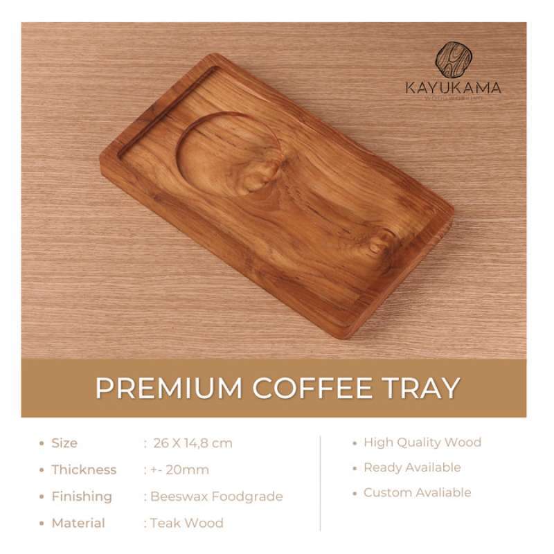 Jual Premium Coffee Tray - Kayu Jati - Ready Stock Di Seller Anabel ...