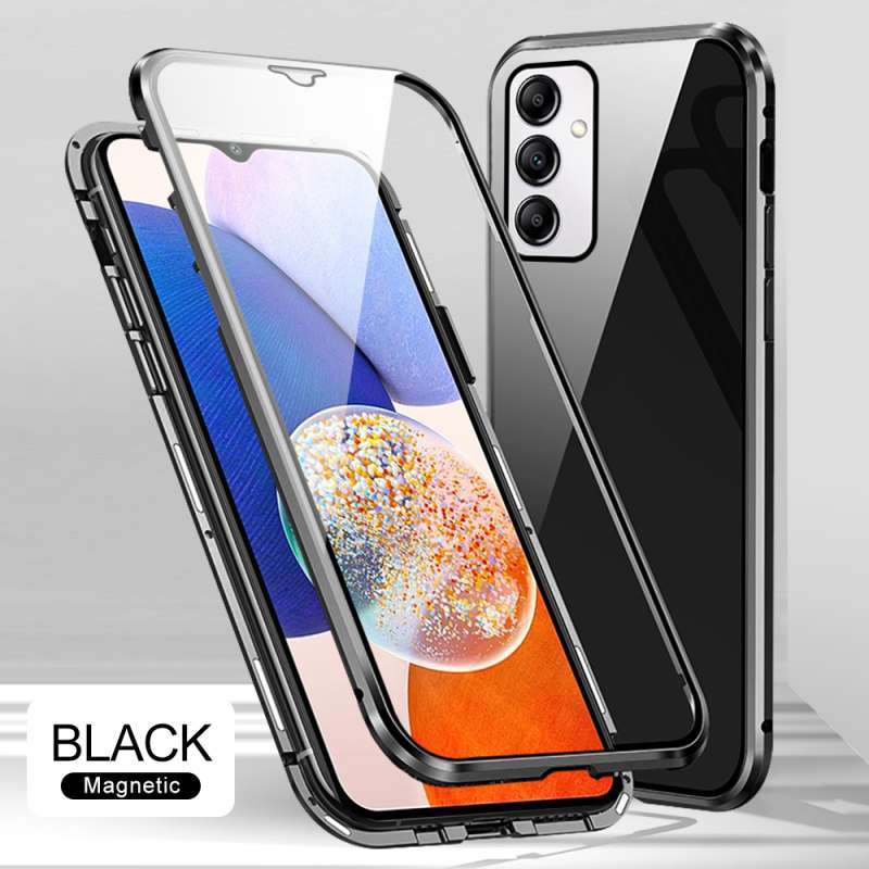 Jual Samsung Galaxy A24 4g Double Glass Magnetic Hard Case Cover Casing ...