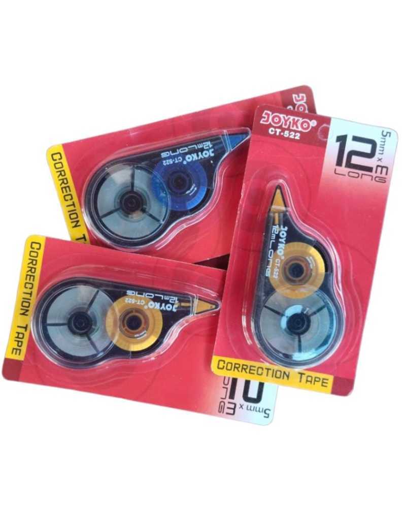 Jual Correction Tape Joyko CT-522 / Tipex Kertas Roll / Pita Koreksi ...