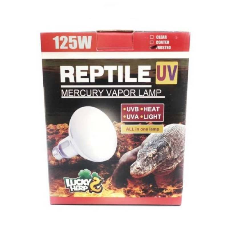 Promo LAMPU UVA UVB MERCURY VAPOR LAMP 125 WATT LUCKY HERP - MIRIP SOLAR GLO Diskon 23% di ...