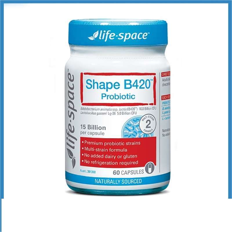 Promo Life Space Shape B420 Probiotic Multivitamin 60 Capsules ...