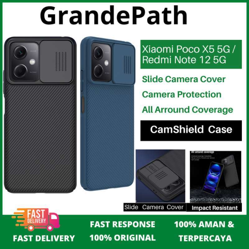 Promo Case Xiaomi Poco X5 5G NILLKIN CamShield Slide Camera Cover ...