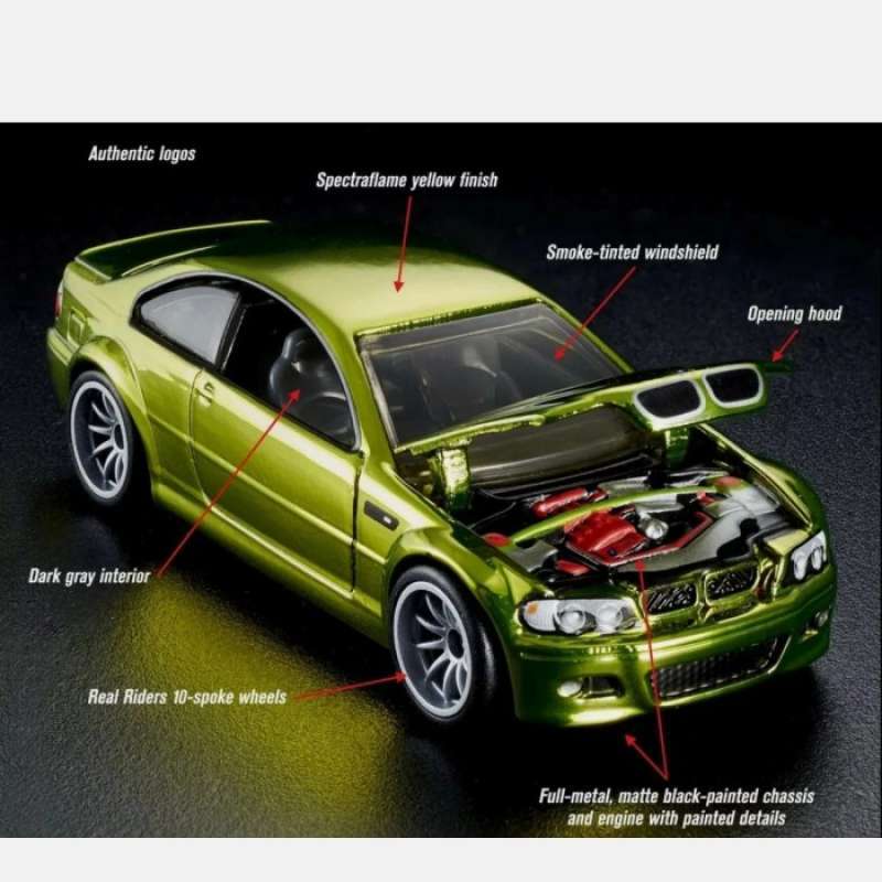 Jual Hot Wheels Bmw M3 E6 Rlc Convention Red Line Club di Seller ...