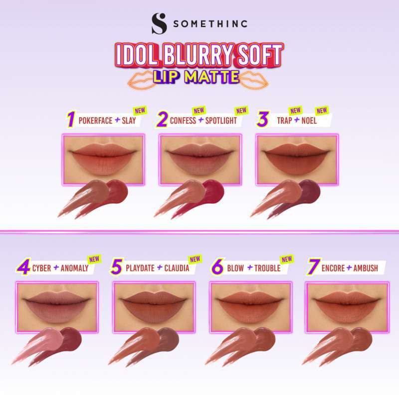 Jual Somethinc Idol Blurry Soft Lip Matte - Trap di Seller Beautiva ...