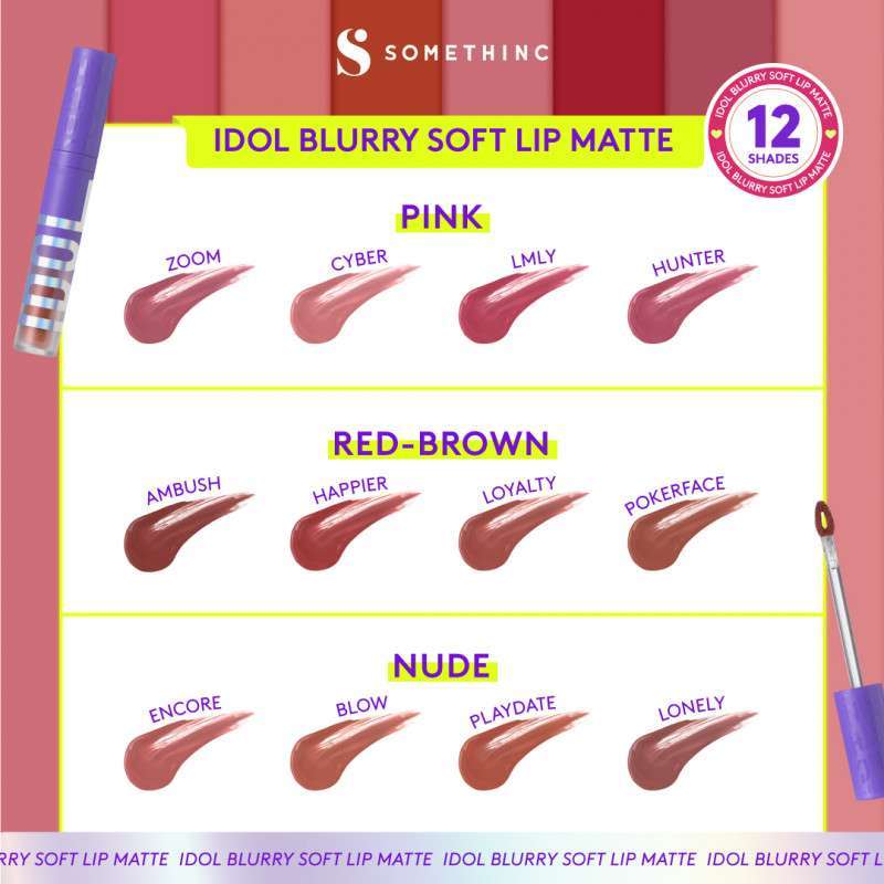 Jual Somethinc Idol Blurry Soft Lip Matte - Trap di Seller Beautiva ...