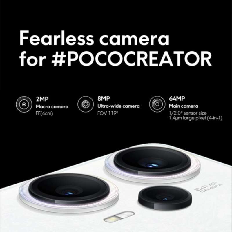 Jual Xiaomi Poco F5 8gb/256gb Snapdragon® 7+ Gen 2 Nfc Kamera Utama 64 ...