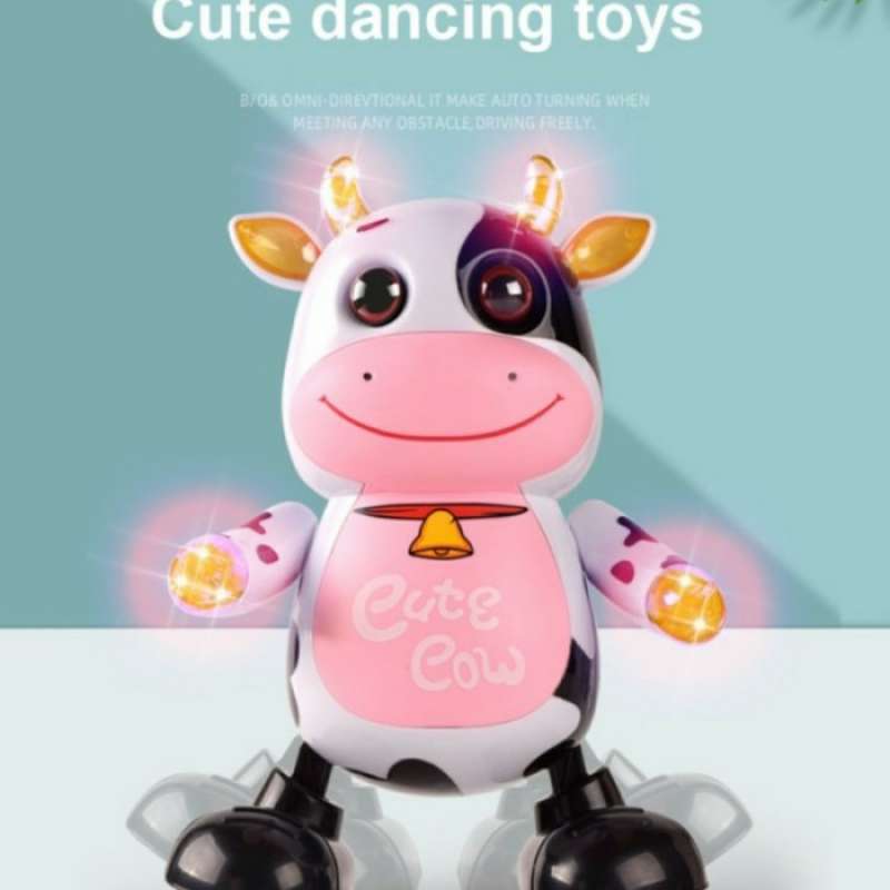 Jual Mainan Sapi Dancing Cute Cow / Boneka Sapi Joget Dance Musik ...