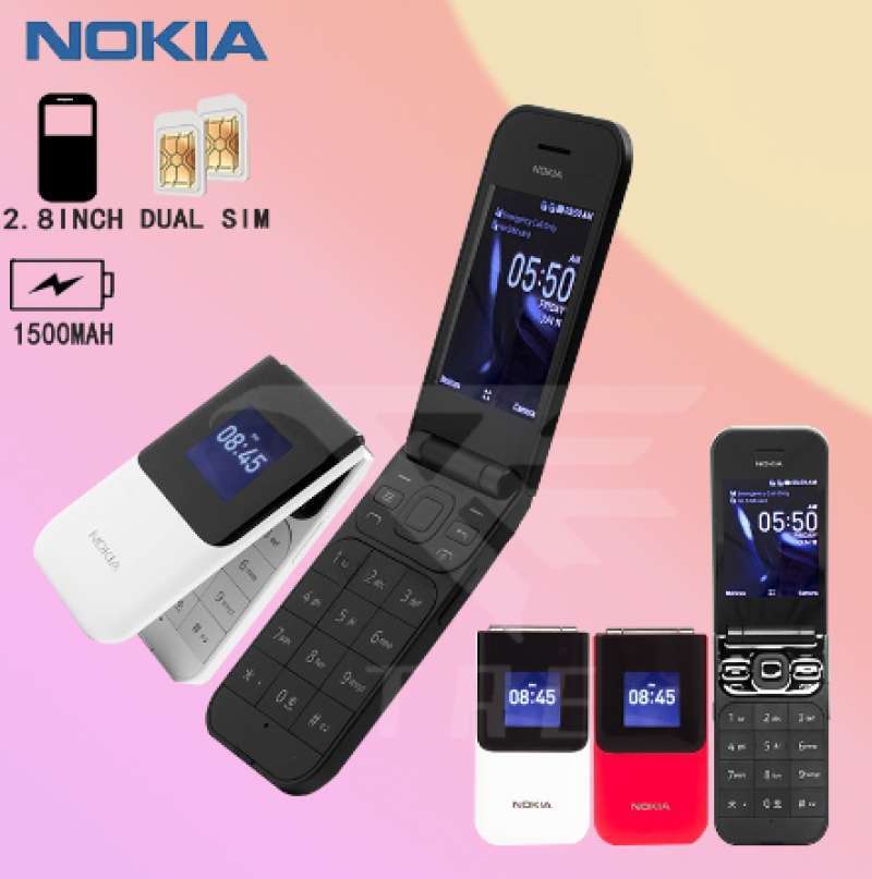 Jual NOKIA 2720 FLIP DUAL SIM GARANSI HP JADUL NOKIA JADUL LIPAT di ...