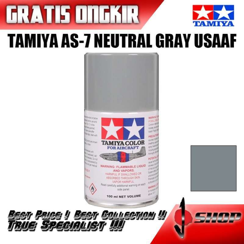 Jual TAMIYA AS-7 NEUTRAL GRAY USAAF di Seller J-SHOP INDONESIA - Gundam ...