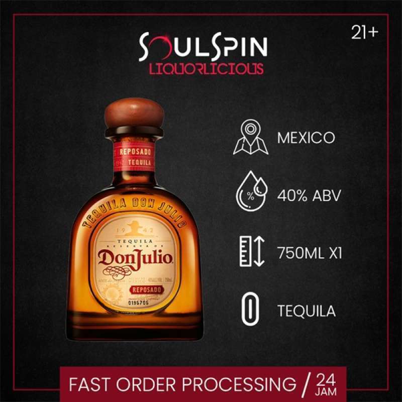 Jual Don Julio Reposado Tequila 750ml di Seller Eomma Korea Shop Official Store - Pegadungan ...