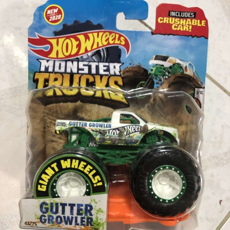 Promo Hot Wheels Monster Trucks - Gutter Growler Diskon 23% di Seller ...