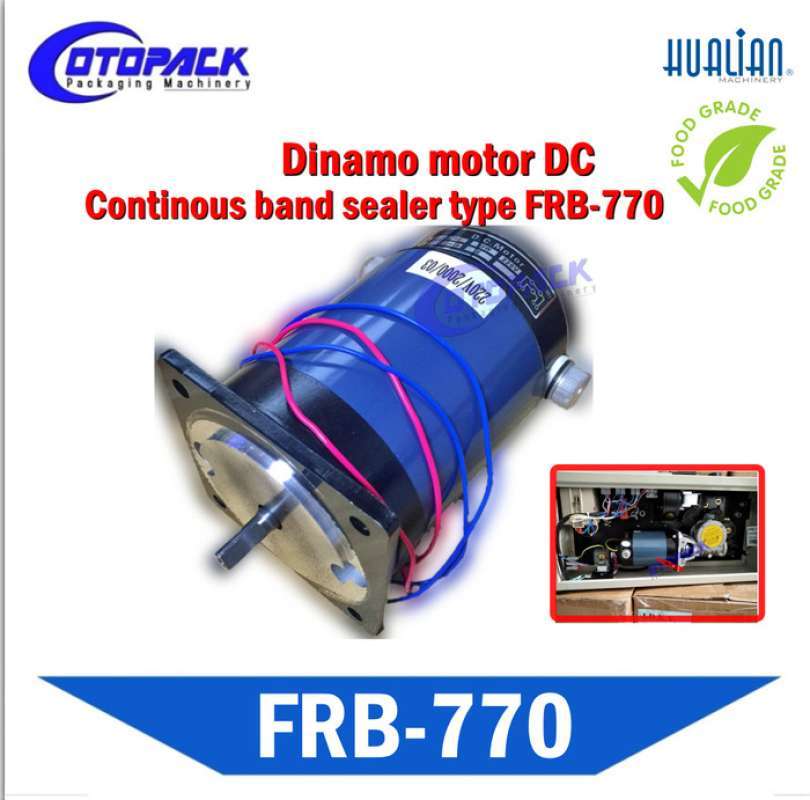 Promo Dinamo Motor Dc Continuous Band Sealer Frb-770 Sparepart Mesin ...