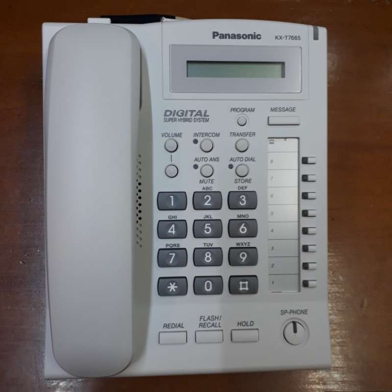 Promo Telepon Panasonic kx - t 7665 telepon kantor pabx digital Diskon 24% di Seller PESONA JKT ...