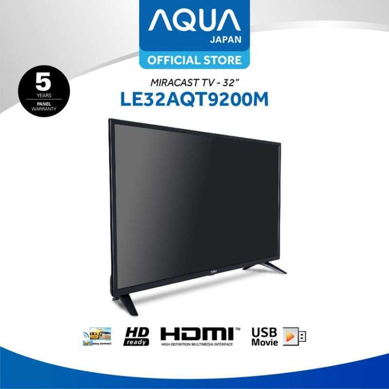Promo Aqua Elektronik Led Tv Le32aqt9200m [32 Inch / Hd / Digital / Usb ...