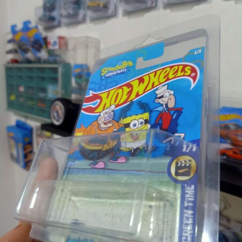 Jual Hotwheels Spongebob Invisible Boatmobile Custom di Seller Puas ...