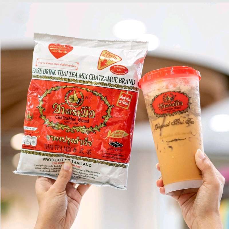 Promo CHATRAMUE | Original Thai Tea - RED Tea & GREEN Tea Diskon 8% di ...