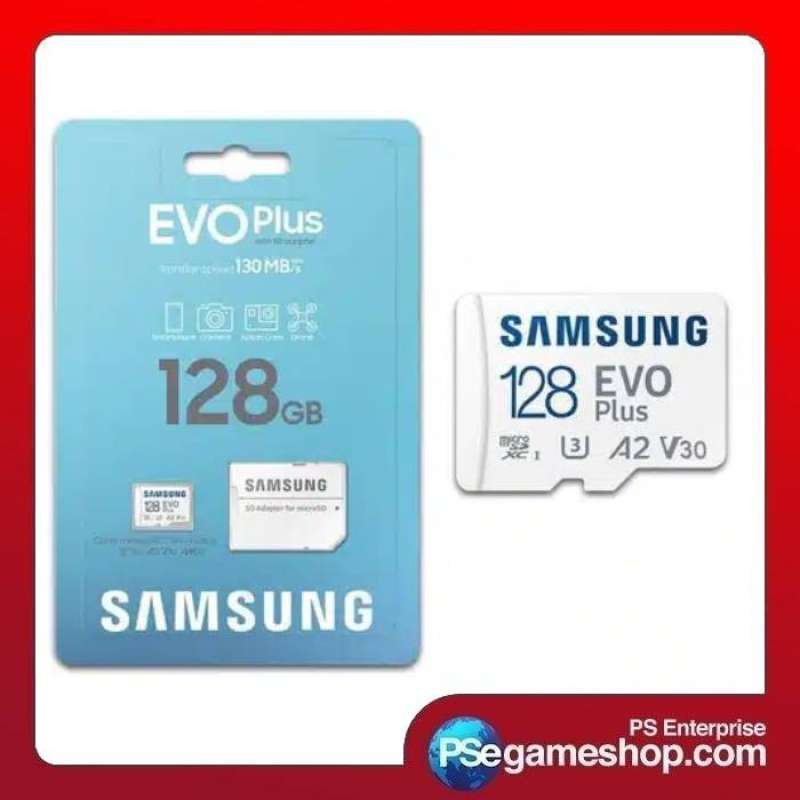 Jual Samsung Evo Plus Microsd Card 128gb Di Seller Psegameshop Official ...